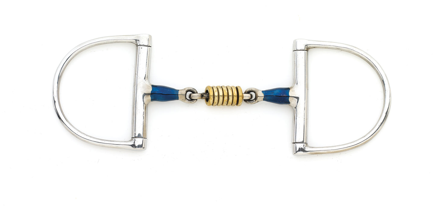Centaur® Blue Steel Double-Jointed Disc Hunter D-Ring Bit – Dover Saddlery