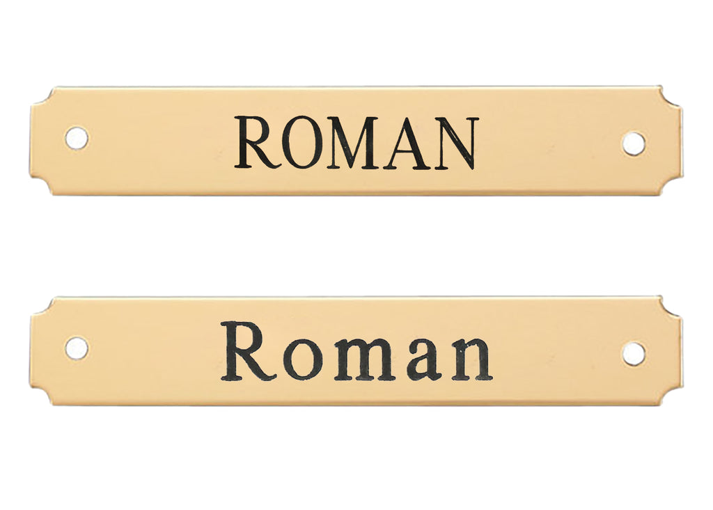 Custom Nameplates for Horses – Dover Saddlery
