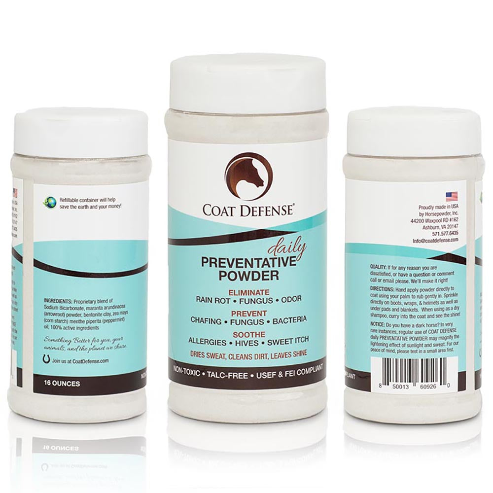 Coat Defense® Daily Preventative Powder – Dover Saddlery