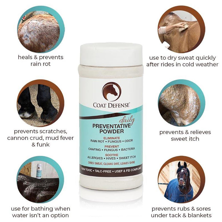 Coat Defense® Daily Preventative Powder – Dover Saddlery